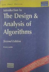 Buy Introduction to The Design And Analysis of Algorithms 2E Written by ...