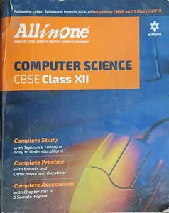 Buy All In One Computer Science CBSE Class 12 Written by Mini Goyal ...